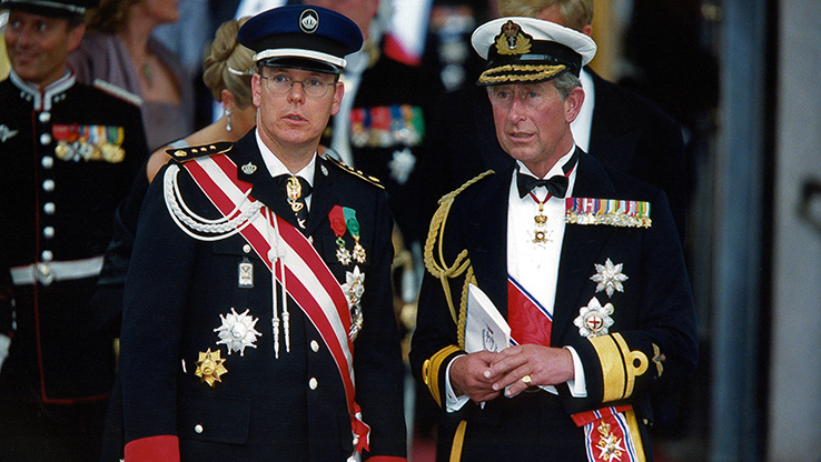 Le prince Albert II s’adresse au roi Charles III