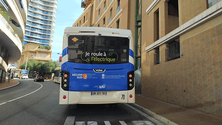 Ces bus électriques qui traversent la Principauté : « Un verdissement ...